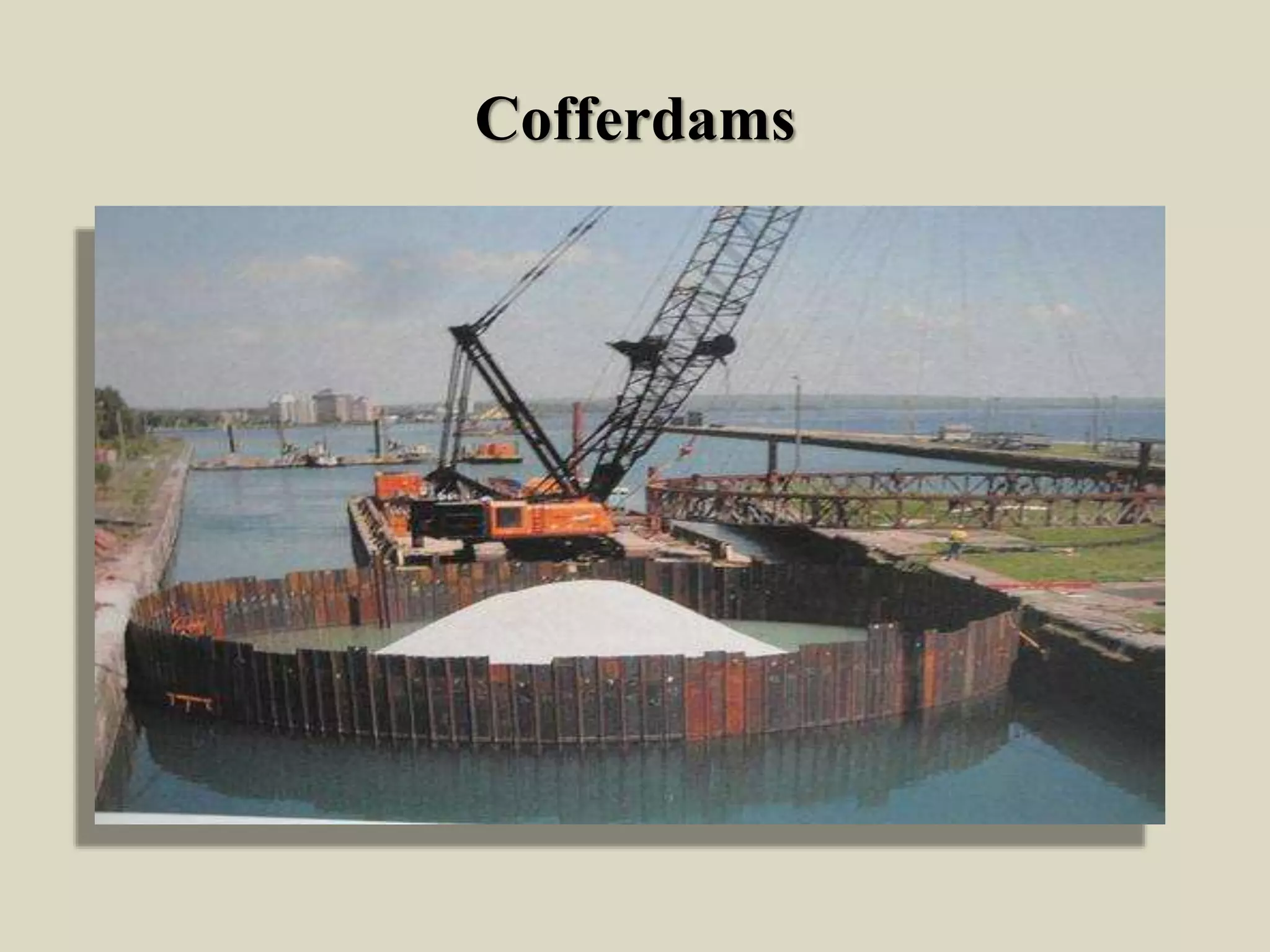 Cofferdams | PPTX