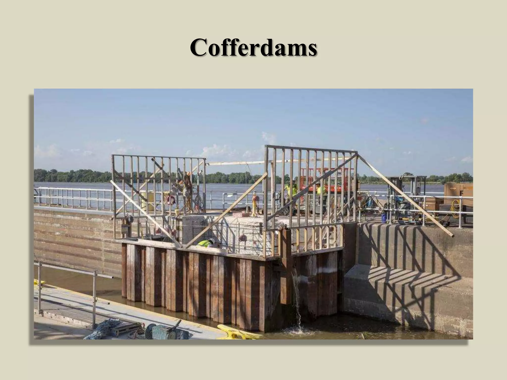Cofferdams | PPTX