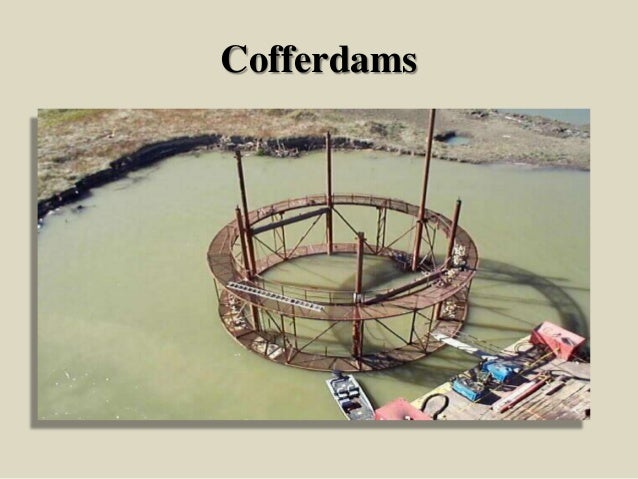 Cofferdams