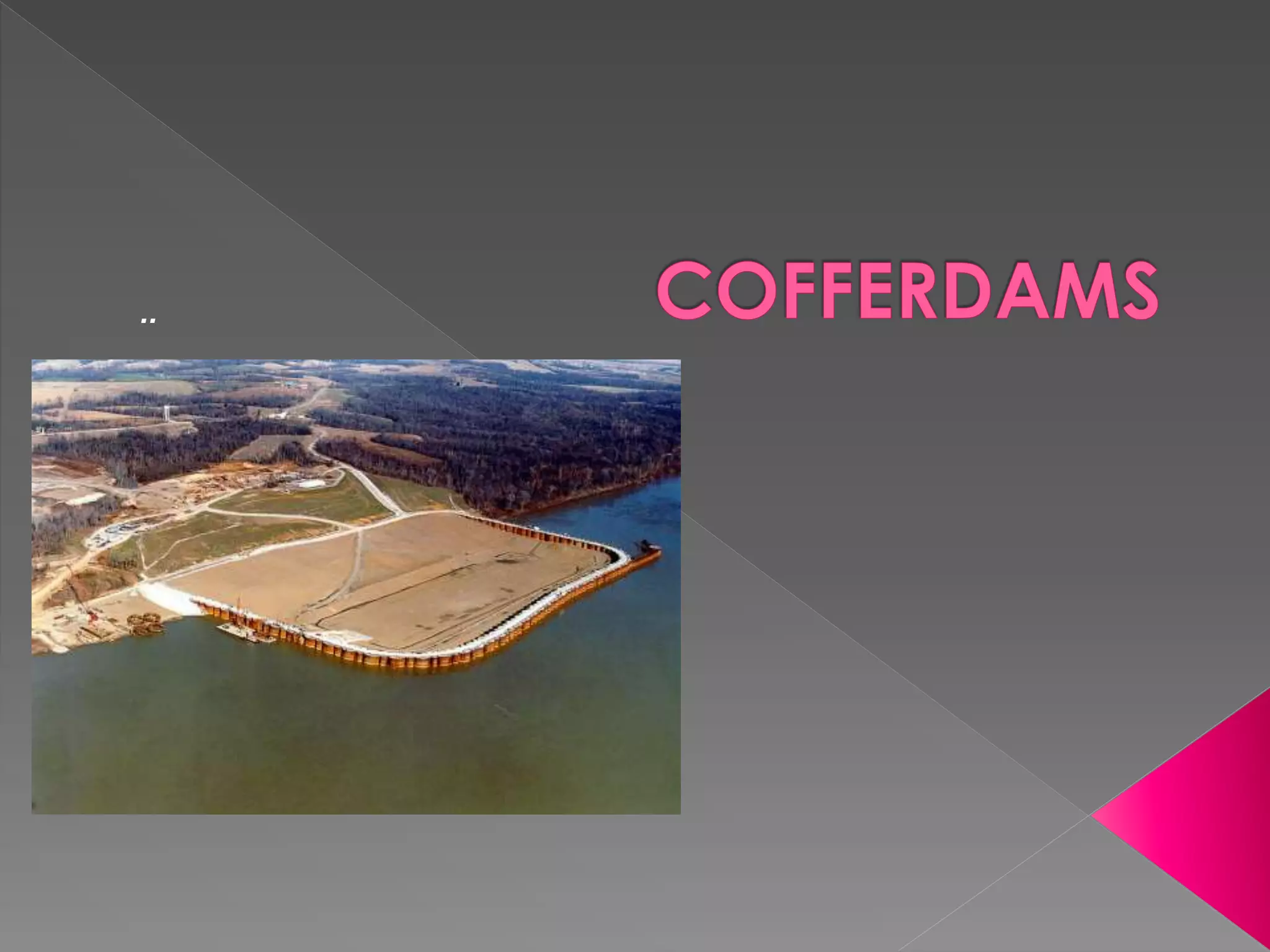 Coffer dams types | PPTX