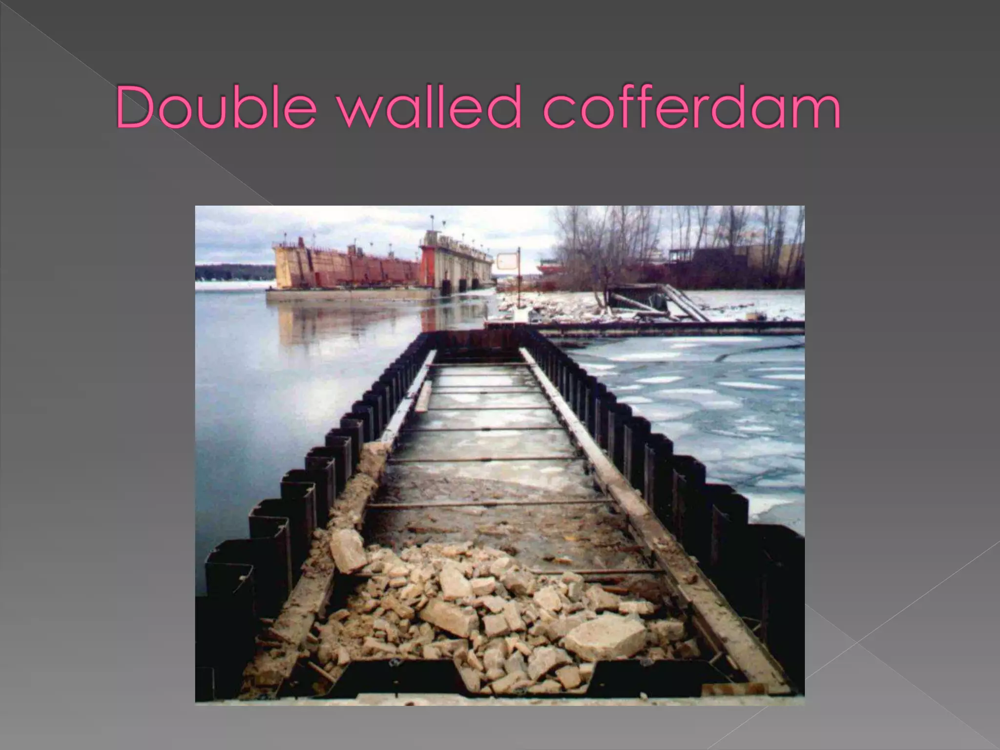 Coffer dams types | PPTX