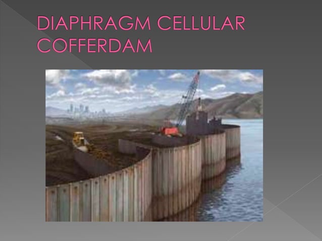 Coffer dams types | PPT