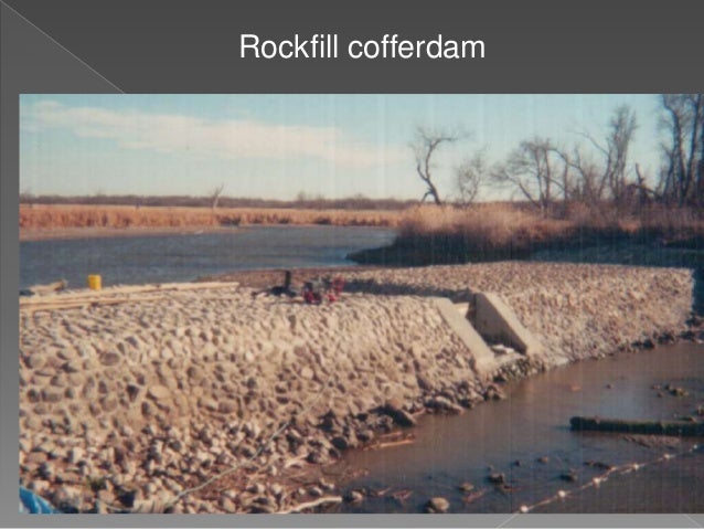 Coffer dams types