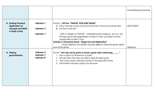 CO FINAL 2022 PHYSICAL SAMPLE OF LESSON PLAN FOR DEMONSTRATION TEACHING ...