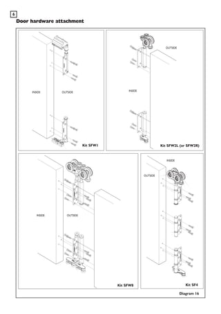 CoFold Non-Mortice Sliding Folding Door Gear Installation Instructions ...