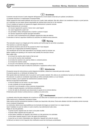 Cofrimell capri 4s or m4 bowl cold drink dispenser | PDF