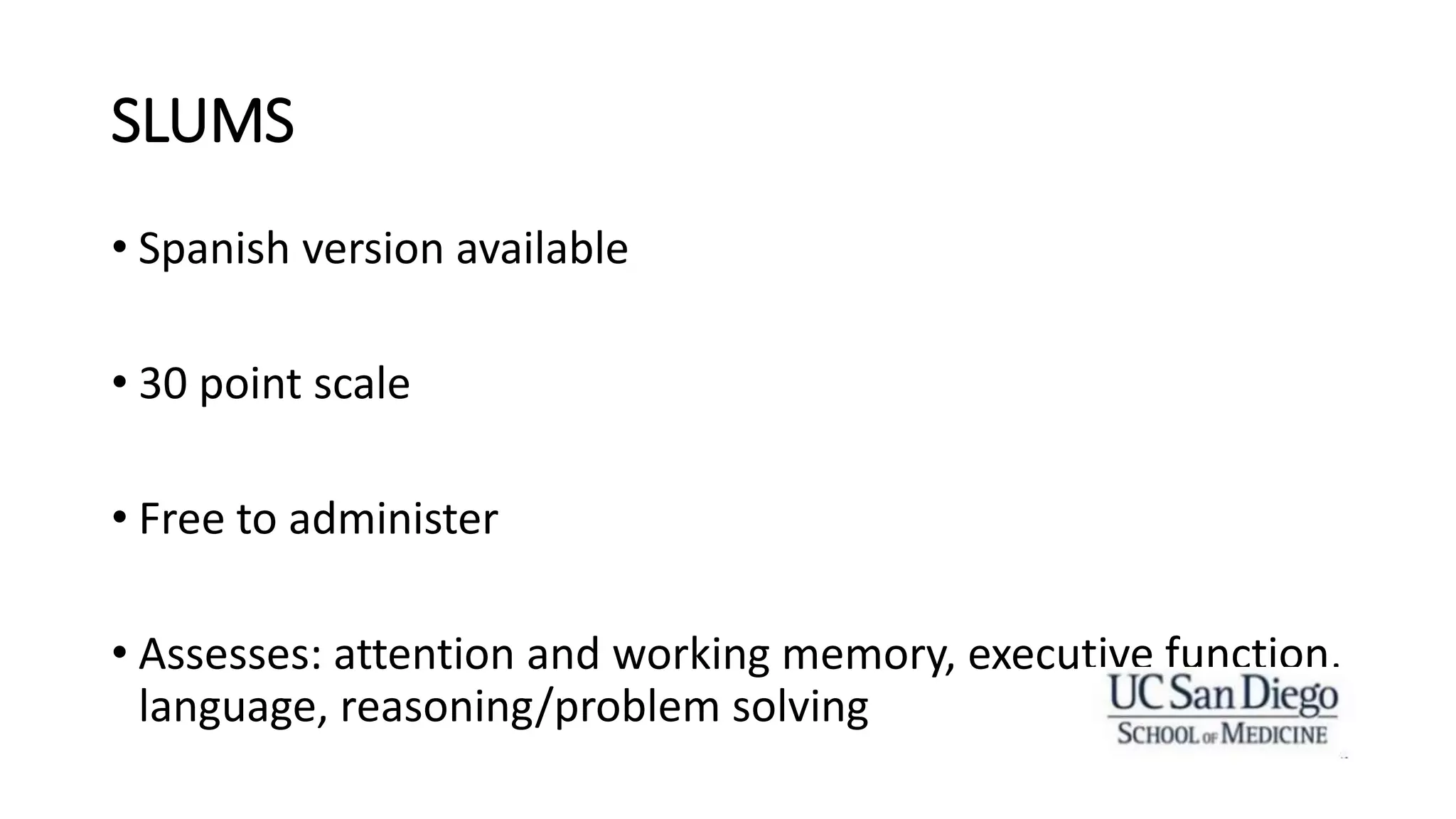 Culturally Competent Cognitive Screens | PPTX