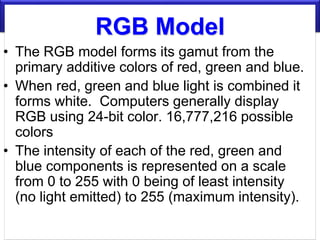 Concepts of Graphics- Color | PPT