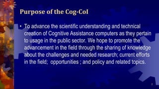 Cog coi for csig 072315 | PPT