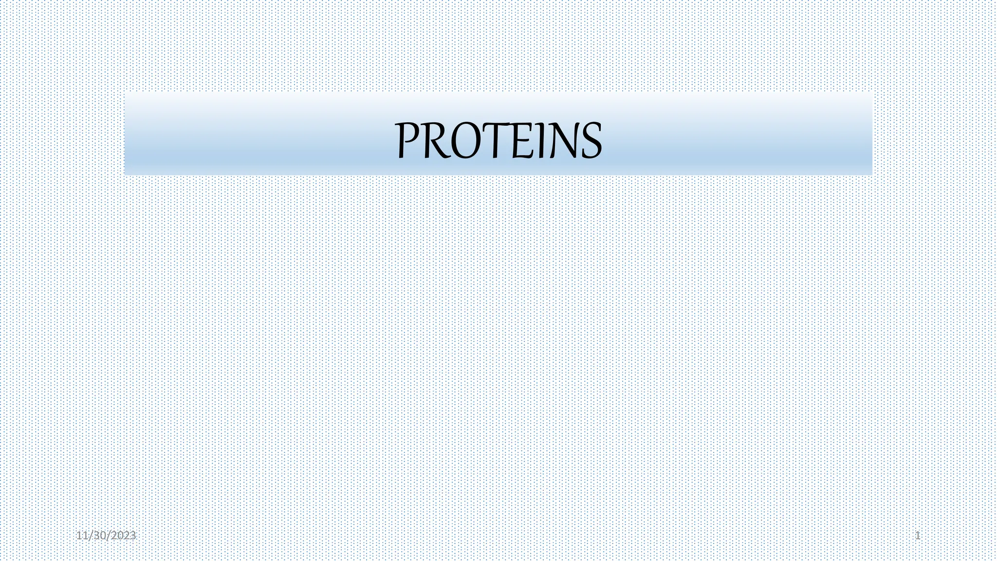 Proteins,its types and chemistry | PPT