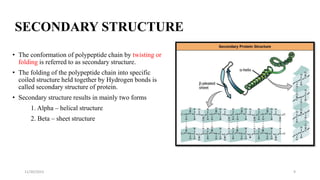 Proteins,its types and chemistry | PPT