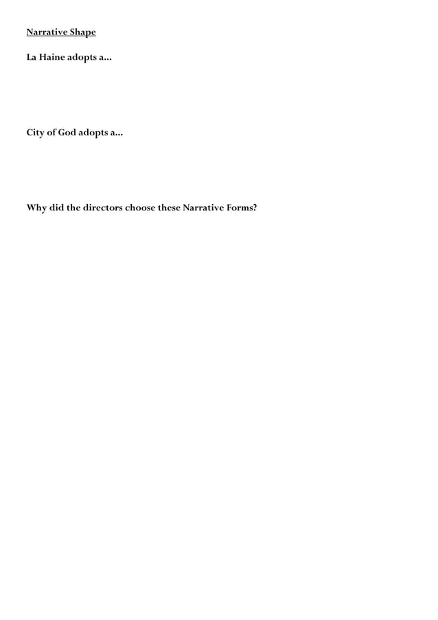 Cog 8 Narrative Handout | PDF