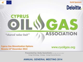 Cyprus Oil & Gas AGM 15th december 2014 | PPT