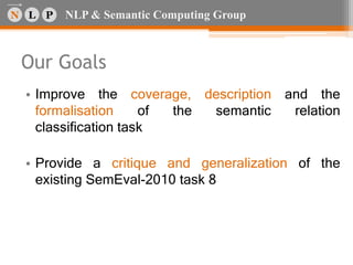 Semantic Relation Classification: Task Formalisation and Refinement | PPTX