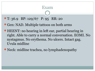 Cogan's Syndrome - a very rare disorder that I was fortunate to see | PPT