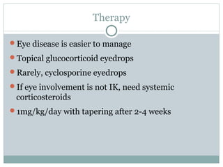 Cogan's Syndrome - a very rare disorder that I was fortunate to see | PPT