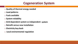 Cogeneration Systems.ppt