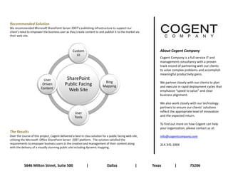Cogent overview | PDF
