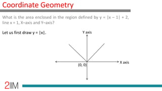 Coordinate geometr - Area under curve | PPTX