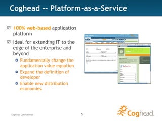 Coghead Overview 21 Aug08 | PPT