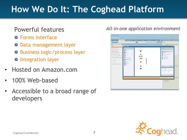 Coghead Overview 21 Aug08 | PPT