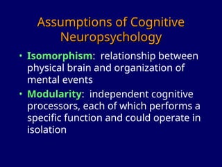 Cognitive Bases of Behavior Introduction and Historical Background | PPT