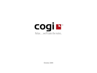 Cogi: Multiply your productivity by applying Conversation capture ...