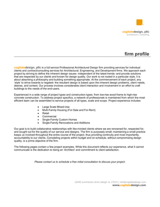 Cogitate Design Portfolio | PDF