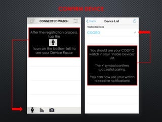 COGITO Classic Tutorial (Android) | PDF