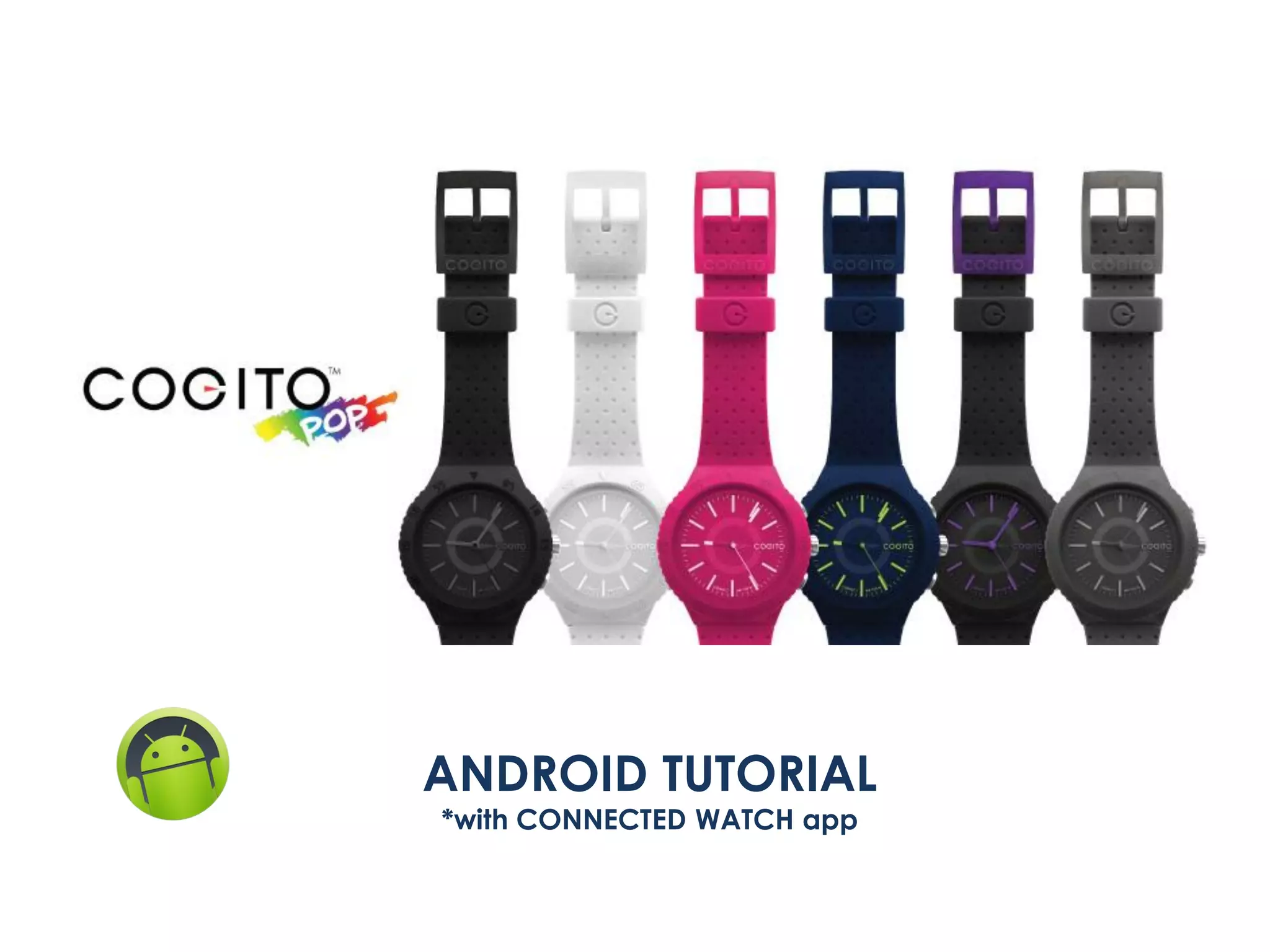 COGITO Pop Tutorial (Android) | PDF