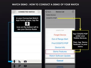 COGITO POP Tutorial (iOS) | PDF | Operating Systems | Computer Software and Applications