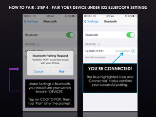 COGITO POP Tutorial (iOS) | PDF | Operating Systems | Computer Software and Applications