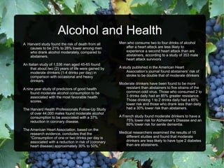 Alcohol : Industry facts, fun facts and other information. | ODP