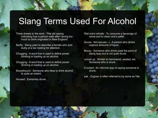 Alcohol : Industry facts, fun facts and other information. | PPT