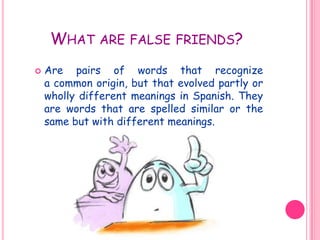 false cognates | PPTX