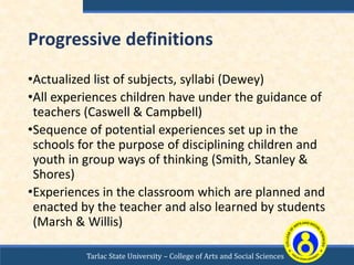 Cognate 6 Unit 1 - Curriculum Development | PPT