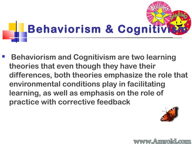 Cognativeism vs behaviorism | PPS