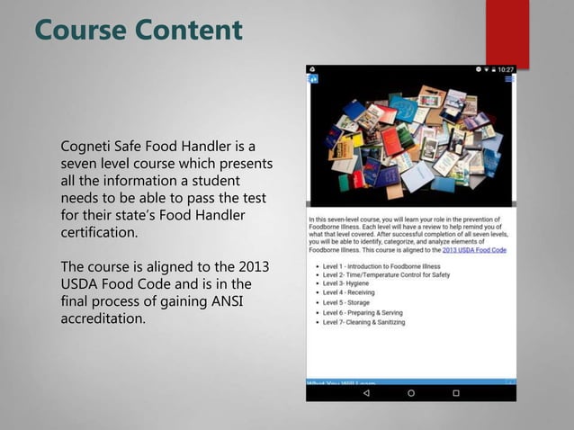 Cogneti Safe Food Handler Certification Course | PPT