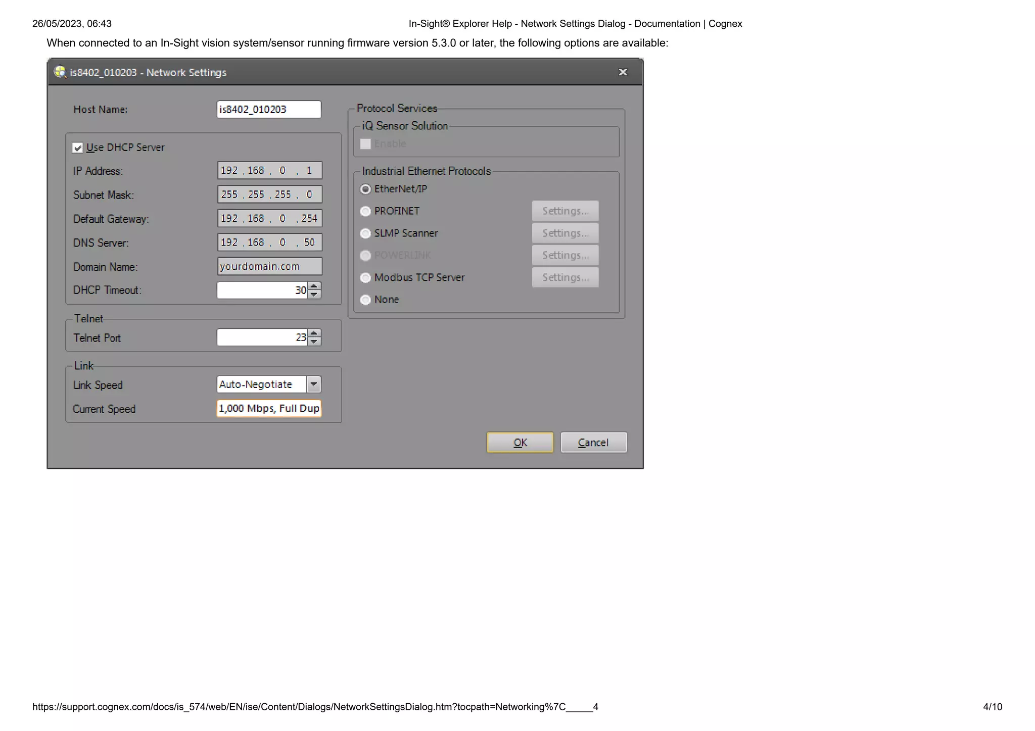 Cognex In-Sight - Network Settings.pdf