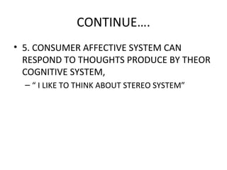 Cognition consumer behaviour | PPT