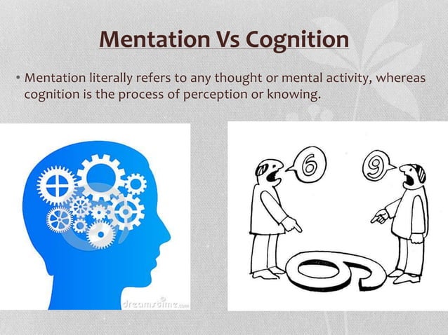 Cognition and Cognitive Disorders | PPTX