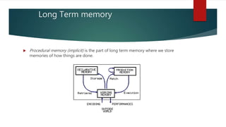 Cognition: memory and its parts | PPT