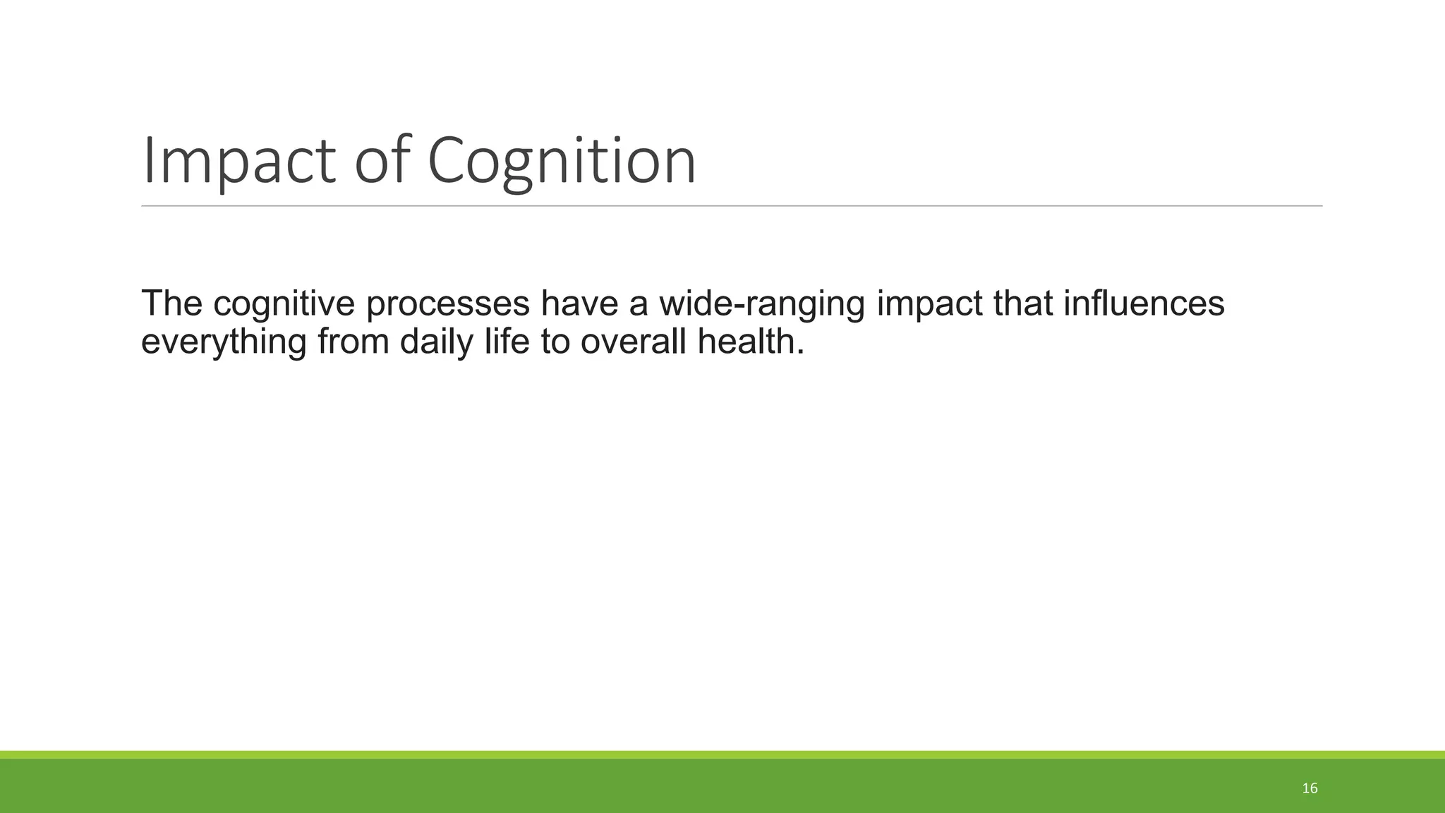 Cognition | PPTX