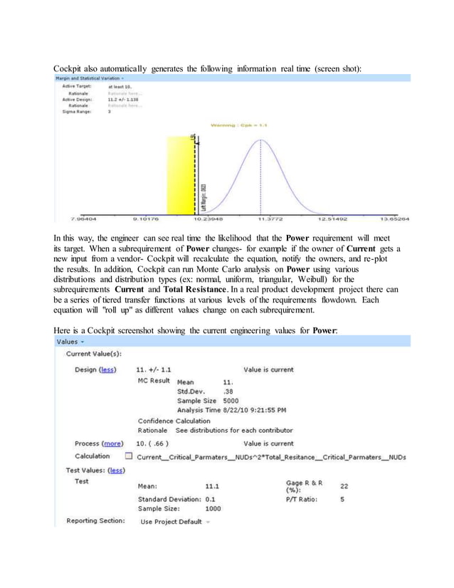 Cognition cockpit requirements | DOCX
