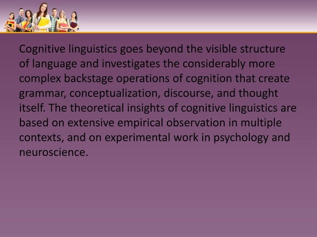 Cognition in discourse | PPTX