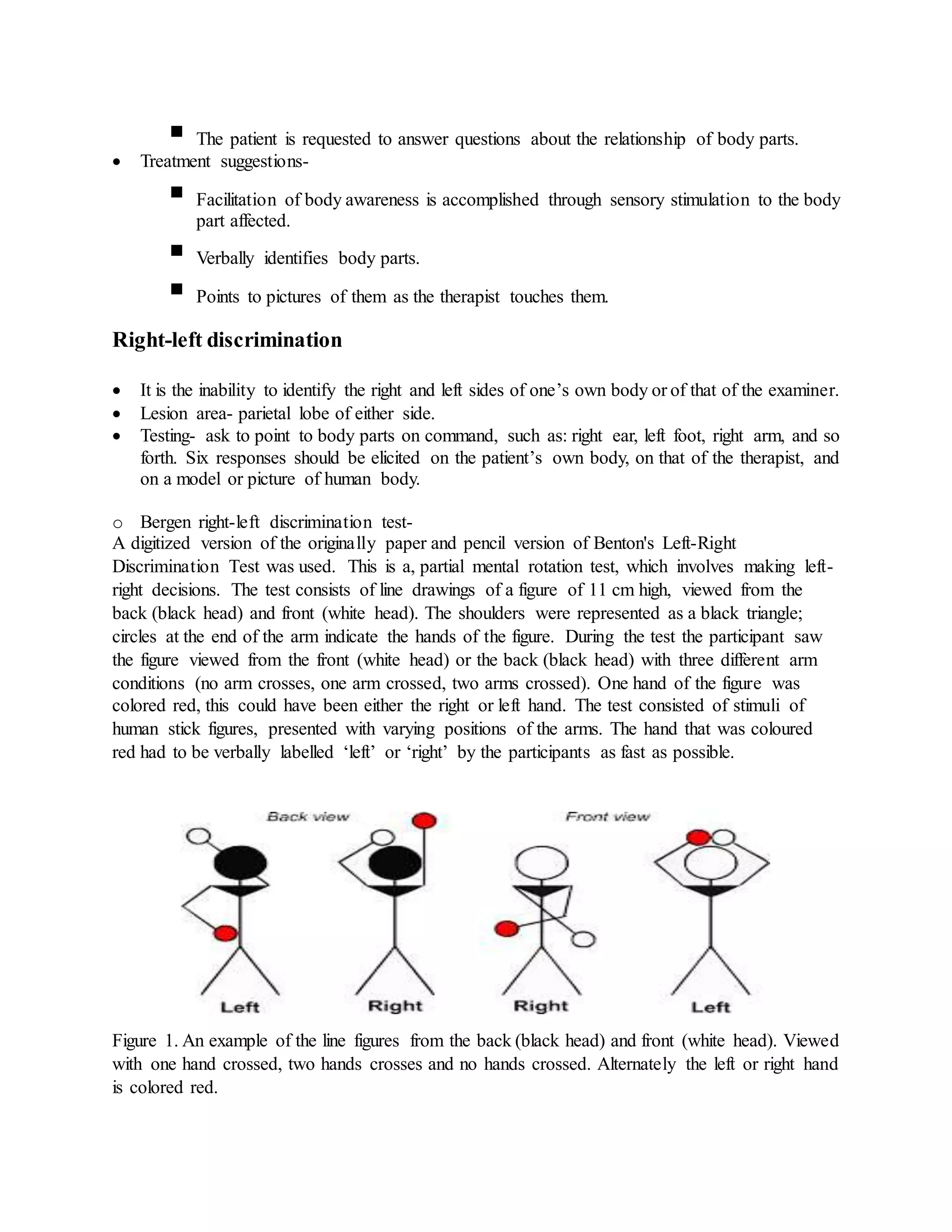 Cognition and perception dysfunction and rehabilitation | DOCX