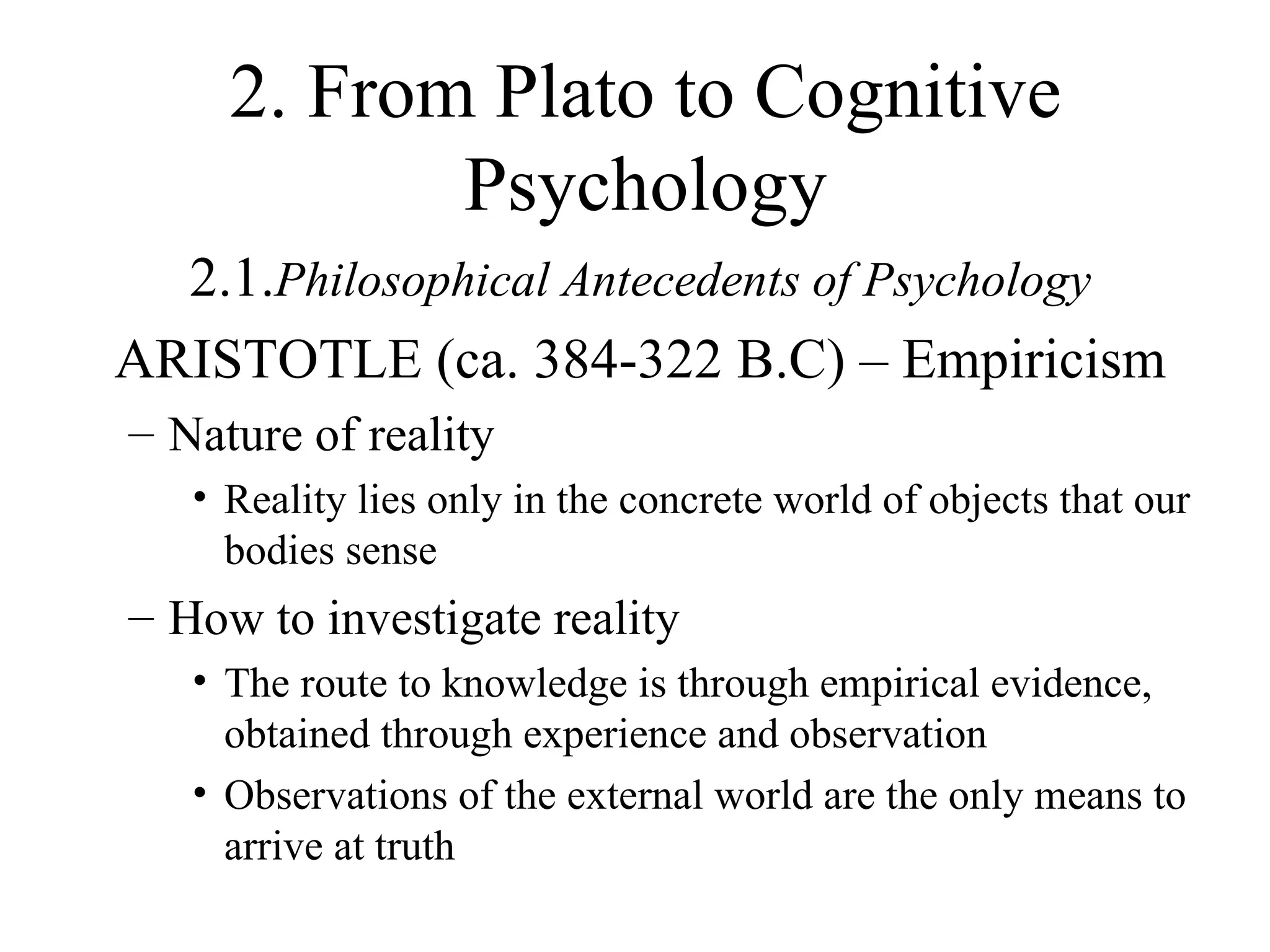 IB Psychology Cognitive | PPT