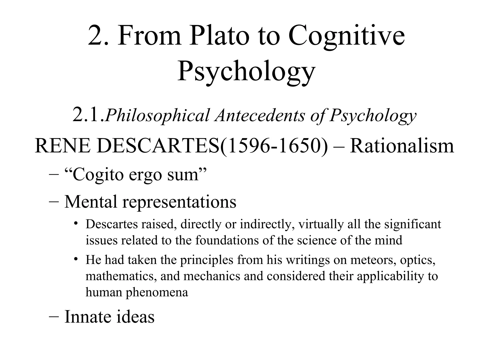 IB Psychology Cognitive | PPT