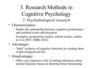 IB Psychology Cognitive | PPT