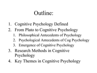 IB Psychology Cognitive | PPT